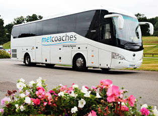 2 x 53-seater coaches - MET Coaches